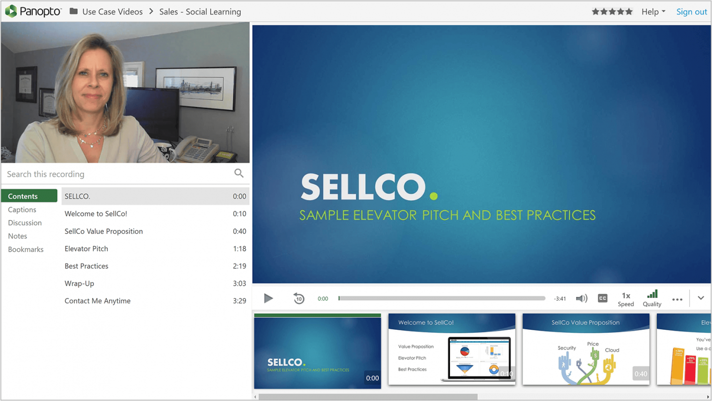 The Best Video Player for Online Learning - Panopto