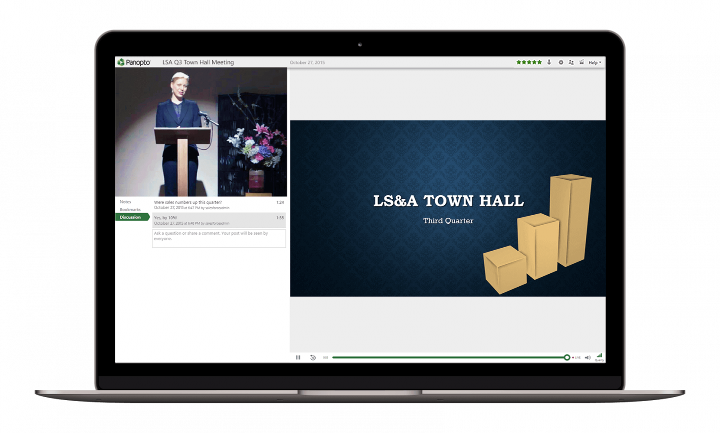 Live Streaming Platform | Secure Unlimited Webcasting Software